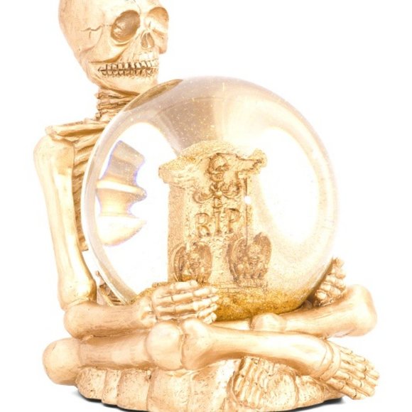 Accents | Skeleton Water Globe | Poshmark